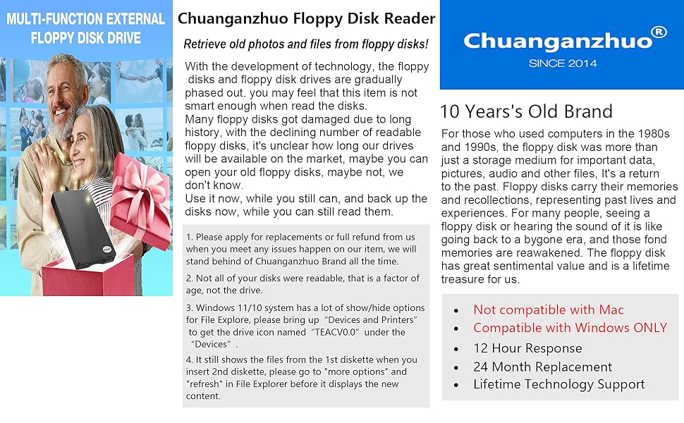 ACM-006 Floppy Disk Reader